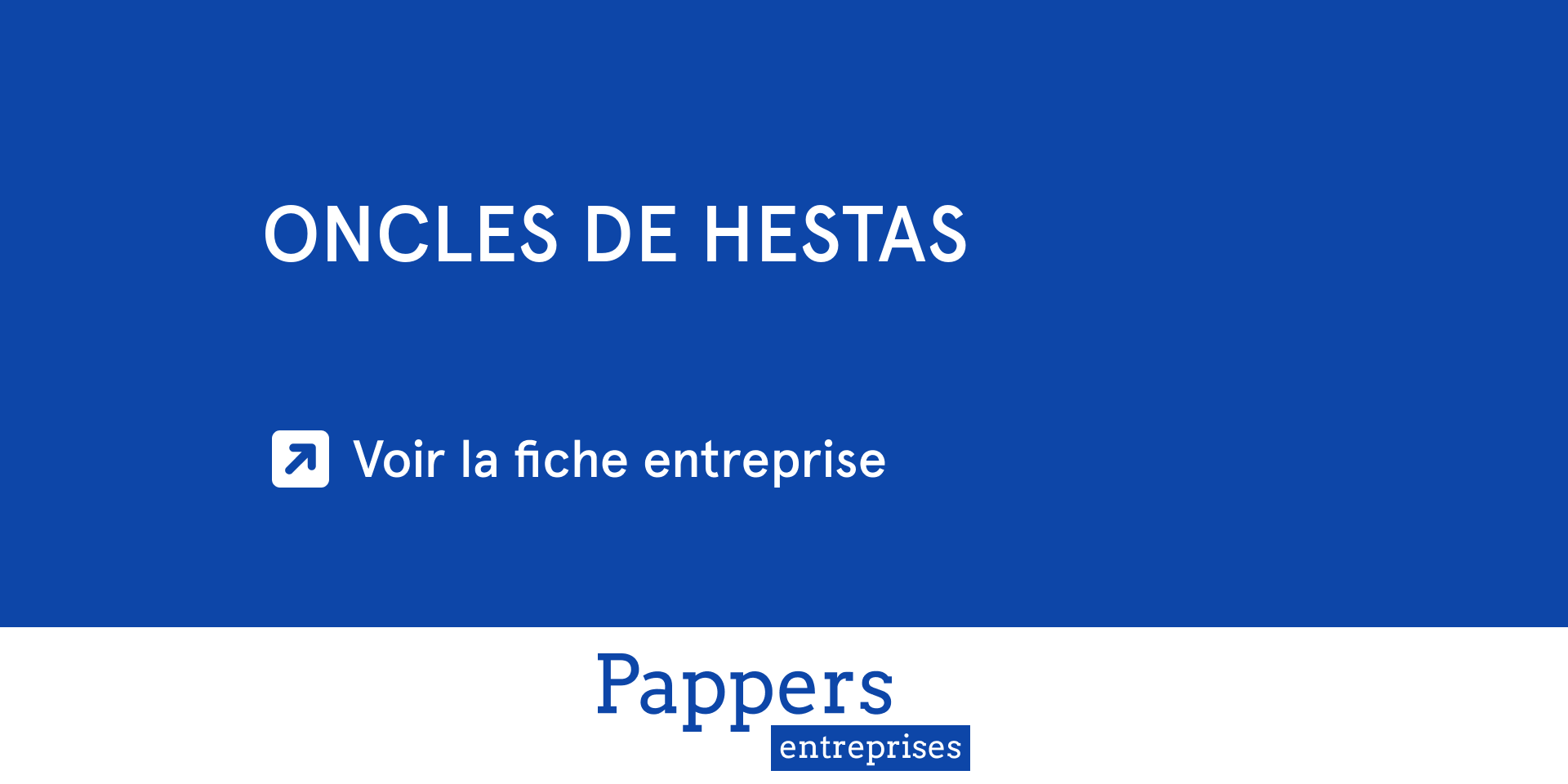 Société ONCLES DE HESTAS : Chiffre d'affaires, statuts, extrait d ...